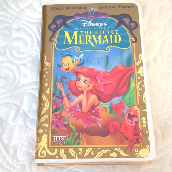 Disney | Other | Disney The Little Mermaid Remastered Vhs Tape | Poshmark
